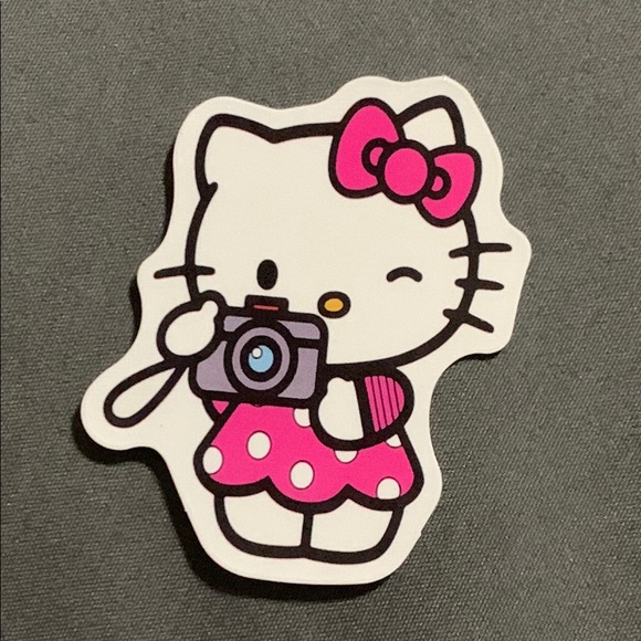 Accessories | Hello Kitty Photographer Camera Sticker 1 In Bundle ...